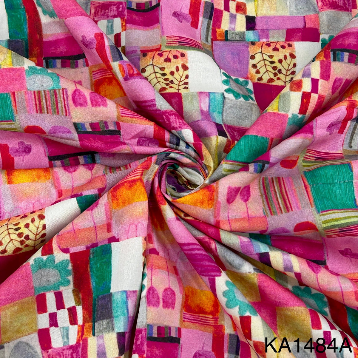 Printed Cotton Fabric-KA1484 – Fabricroot