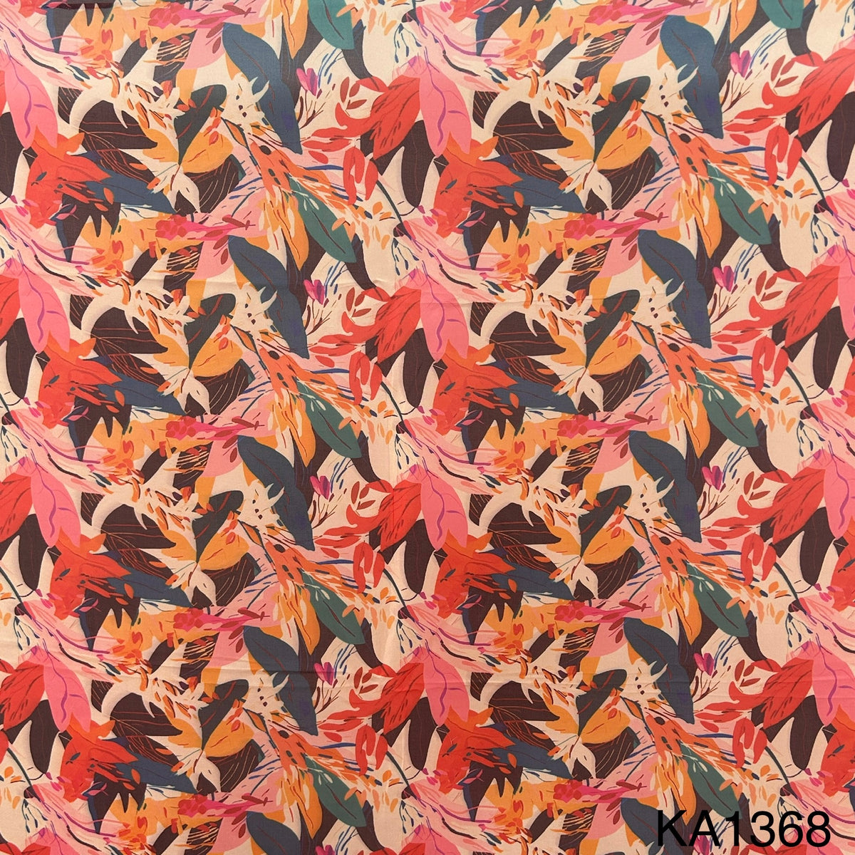 Printed Organza Fabric-KA1368 – Fabricroot