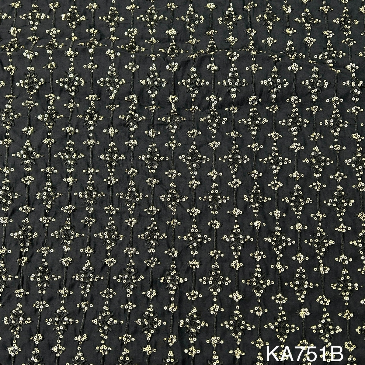 Thread Sequins Modal Silk Fabric KA751 – Fabricroot